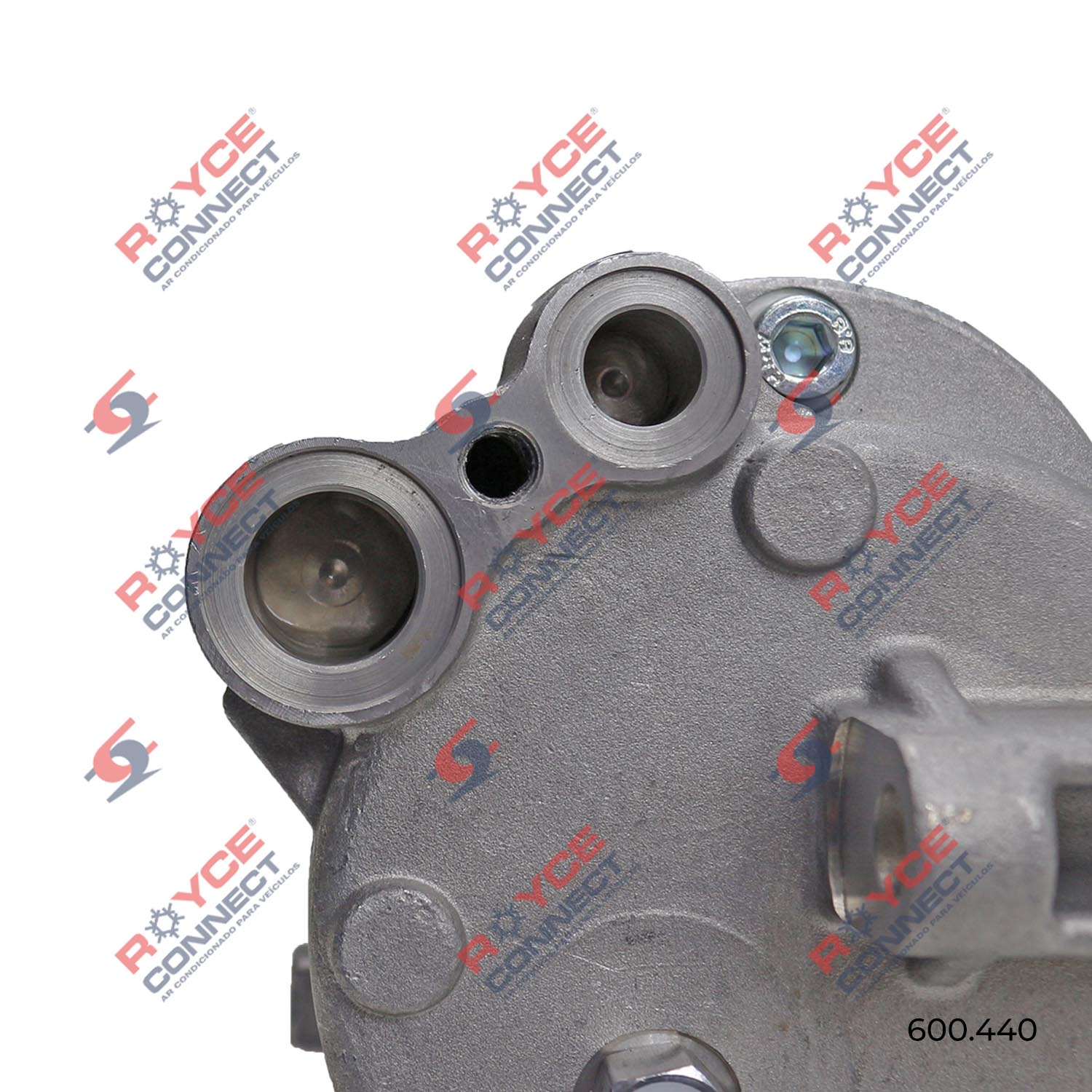 Compressor Chevrolet Trailblazer 2013 Até 2017 - 12 Volts Polia 6pk ...