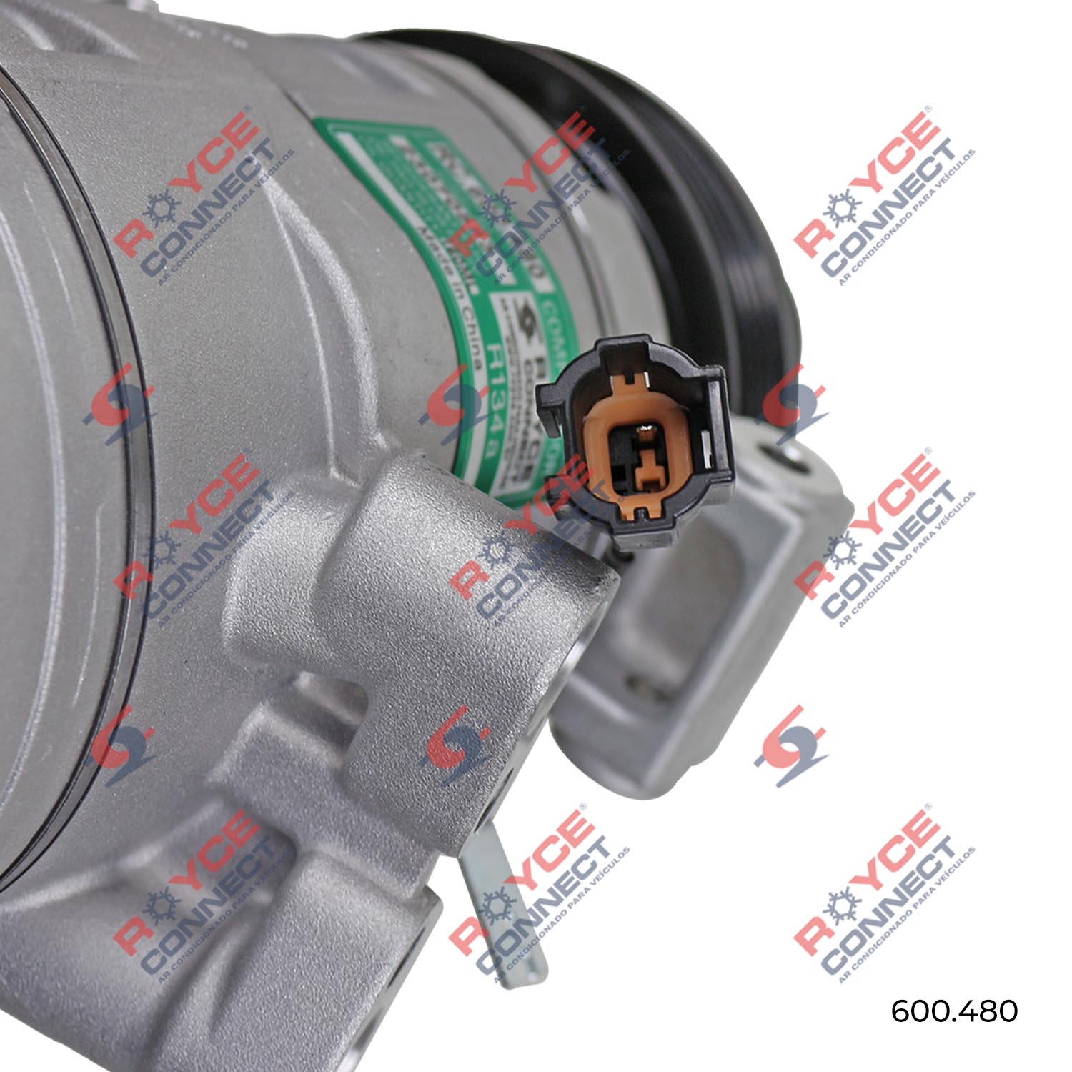 Compressor Modelo Valeo Nissan Frontier Motor Diesel 2.3 2017> Polia ...