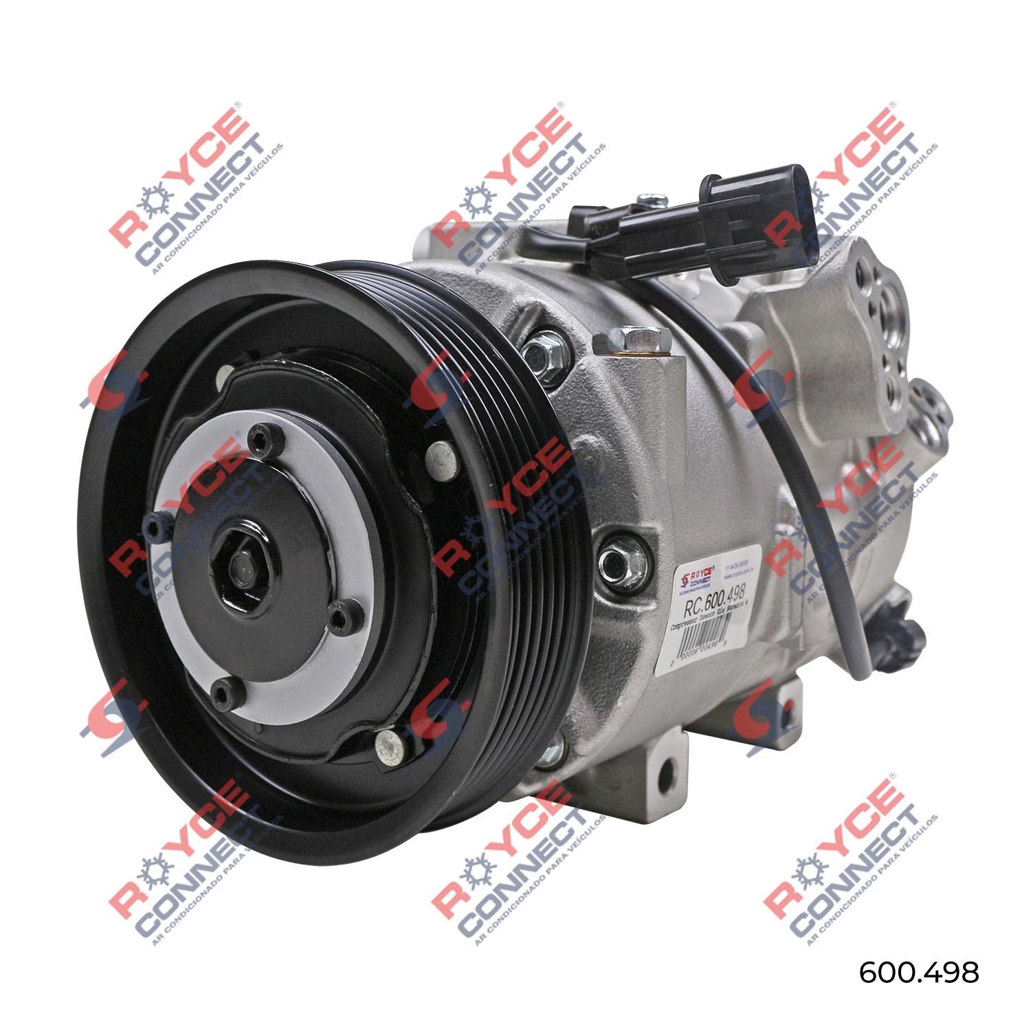 Compressor Modelo Doowon Kia Sorento 4 Cilindros DV18 2014> - 12 Volts ...