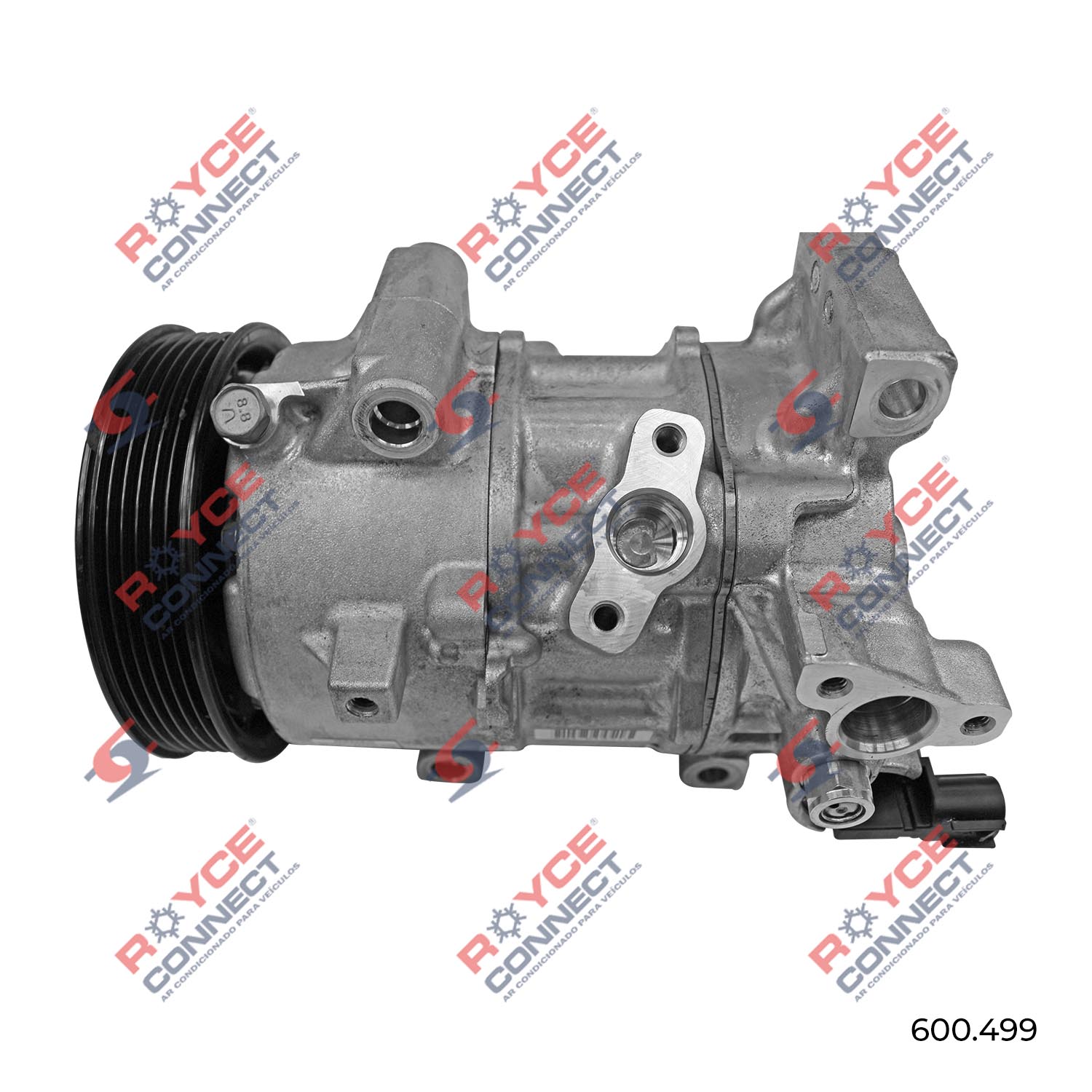 Compressor Denso 6SES14C Toyota Corolla 2020> Motor 2.0 Flex - 12 Volts ...