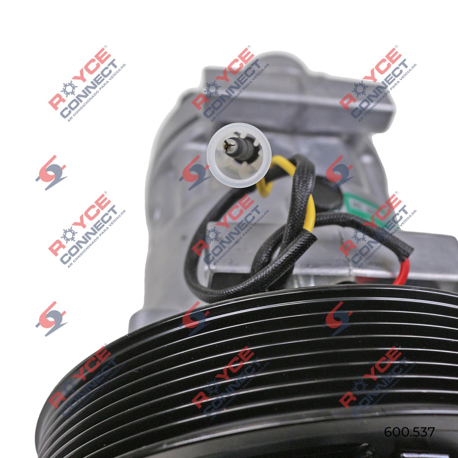 Compressor Modelo Sanden 5271A AB7H15AB Caminhão Volvo FH 2020> - 24 ...