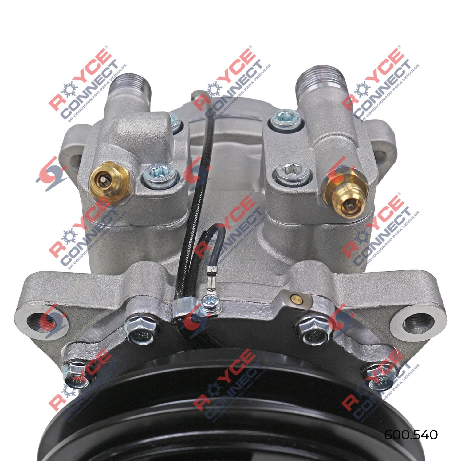 Compressor Modelo 6P148/ 5H14 Universal com Conector - 12 Volts Polia ...