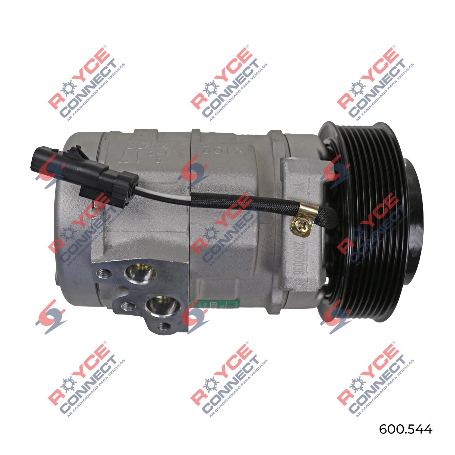 Compressor Modelo Denso 10S17C Dodge Ram 2500 Motor 6.7 2012> -12 Volts ...