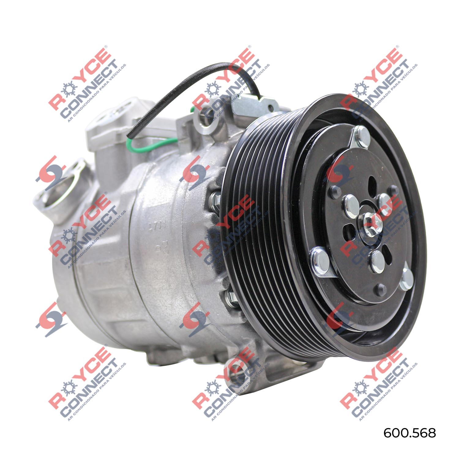 Compressor AA Modelo Denso 7SBU16C Caminhão Mercedes Benz Axor - 24 ...
