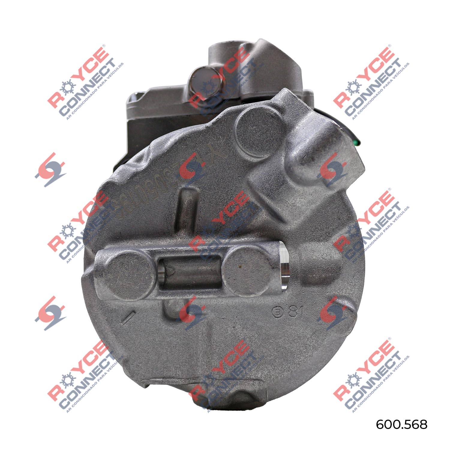 Compressor AA Modelo Denso 7SBU16C Caminhão Mercedes Benz Axor - 24 ...