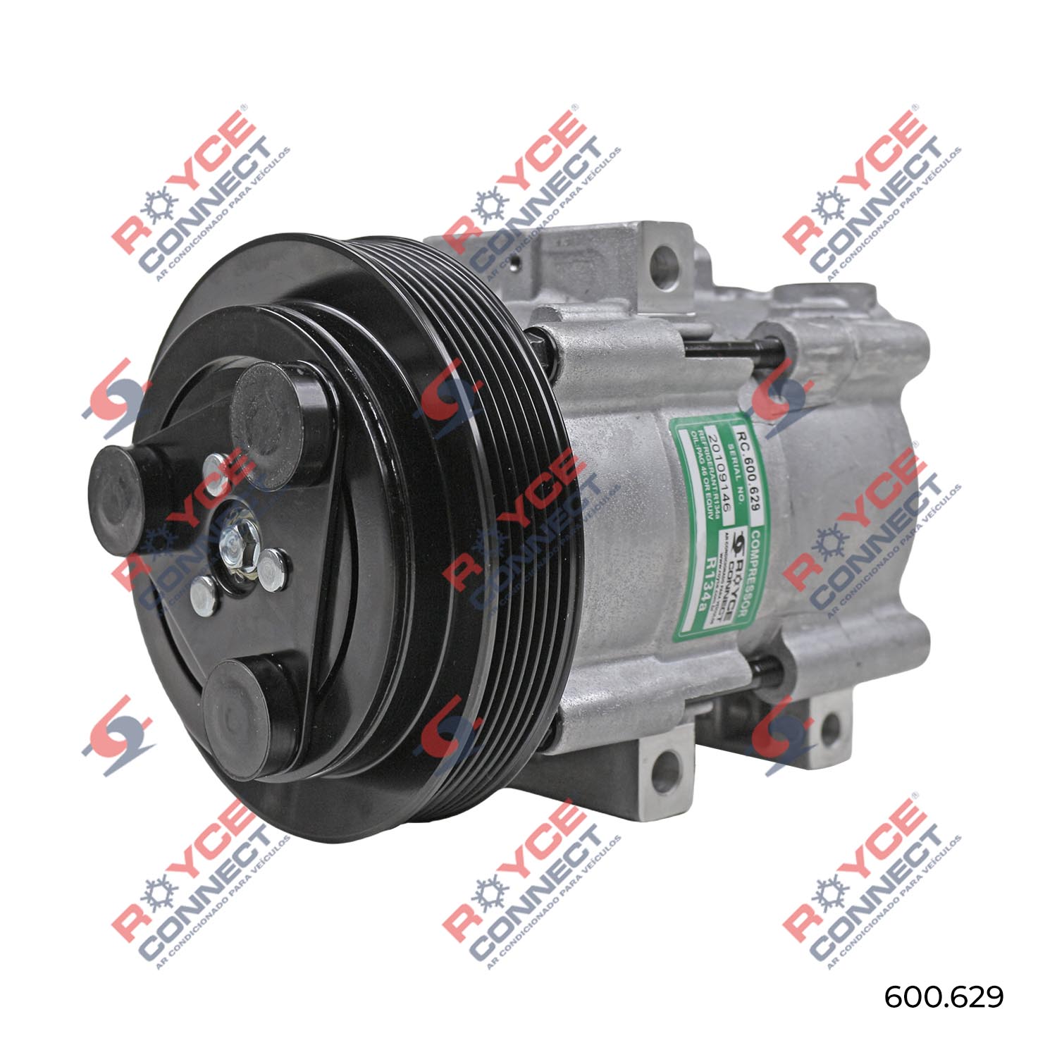 Compressor Ford Fic FS10 FX15 Fiesta / Ka / F250 Gasolina / Hyundai ...