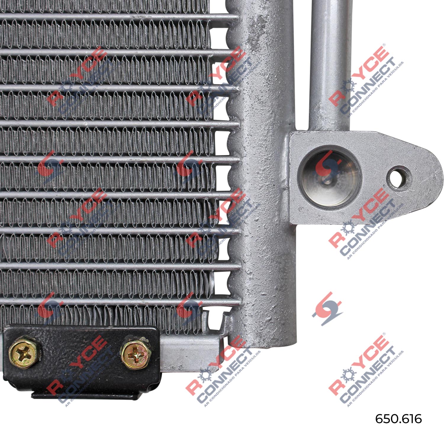 Condensador Chevrolet Celta 2003 Até 2005 Fluxo Paralelo OEM: 93370601 ...