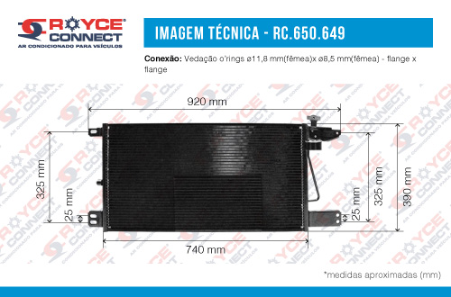 Condensador Caminhão Scania P/G/R 2008 Até 2011 Fluxo Paralelo OEM ...