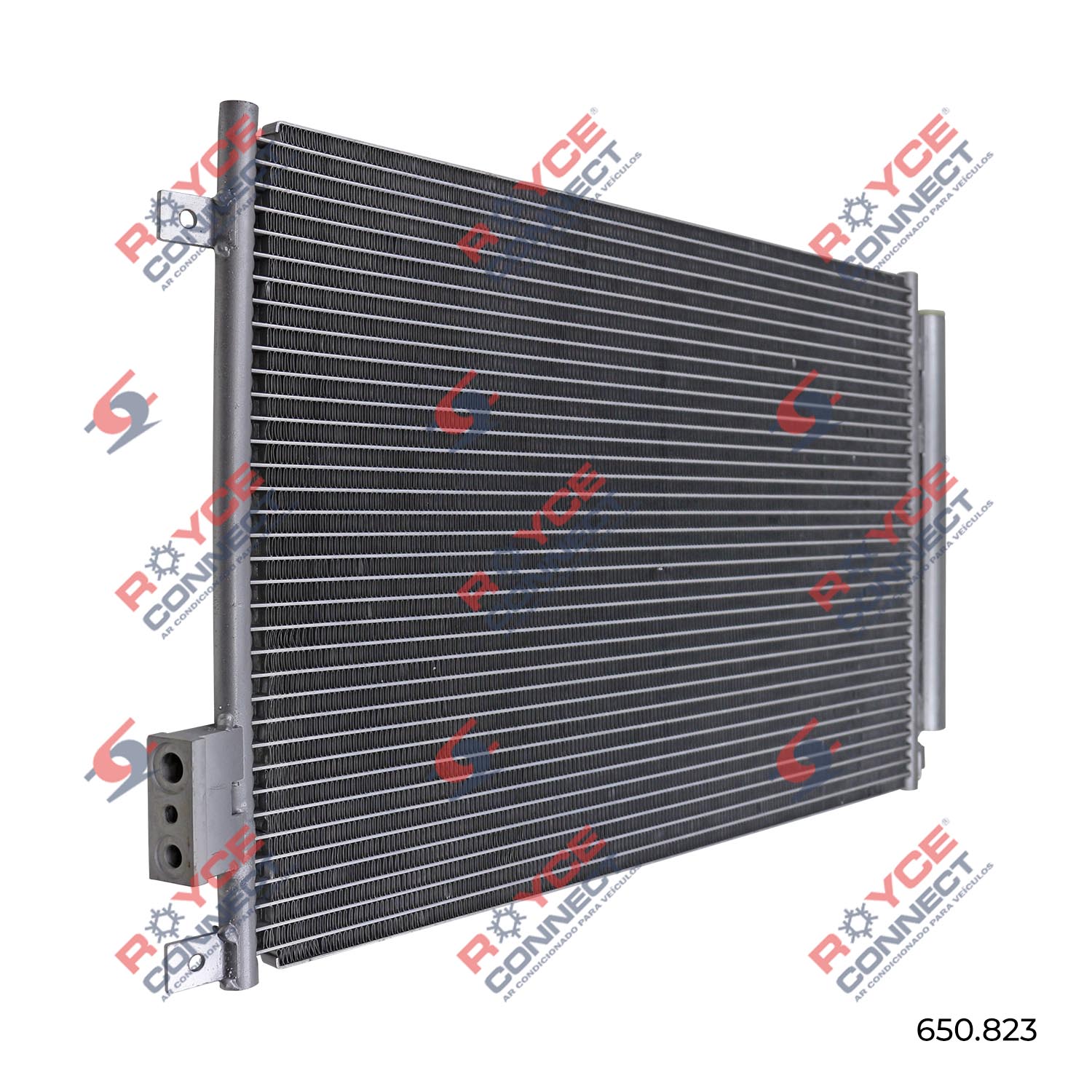 Condensador Fiat Novo Uno 2010>/ Palio 2012>/ Mobi 2017> Sistema Denso ...