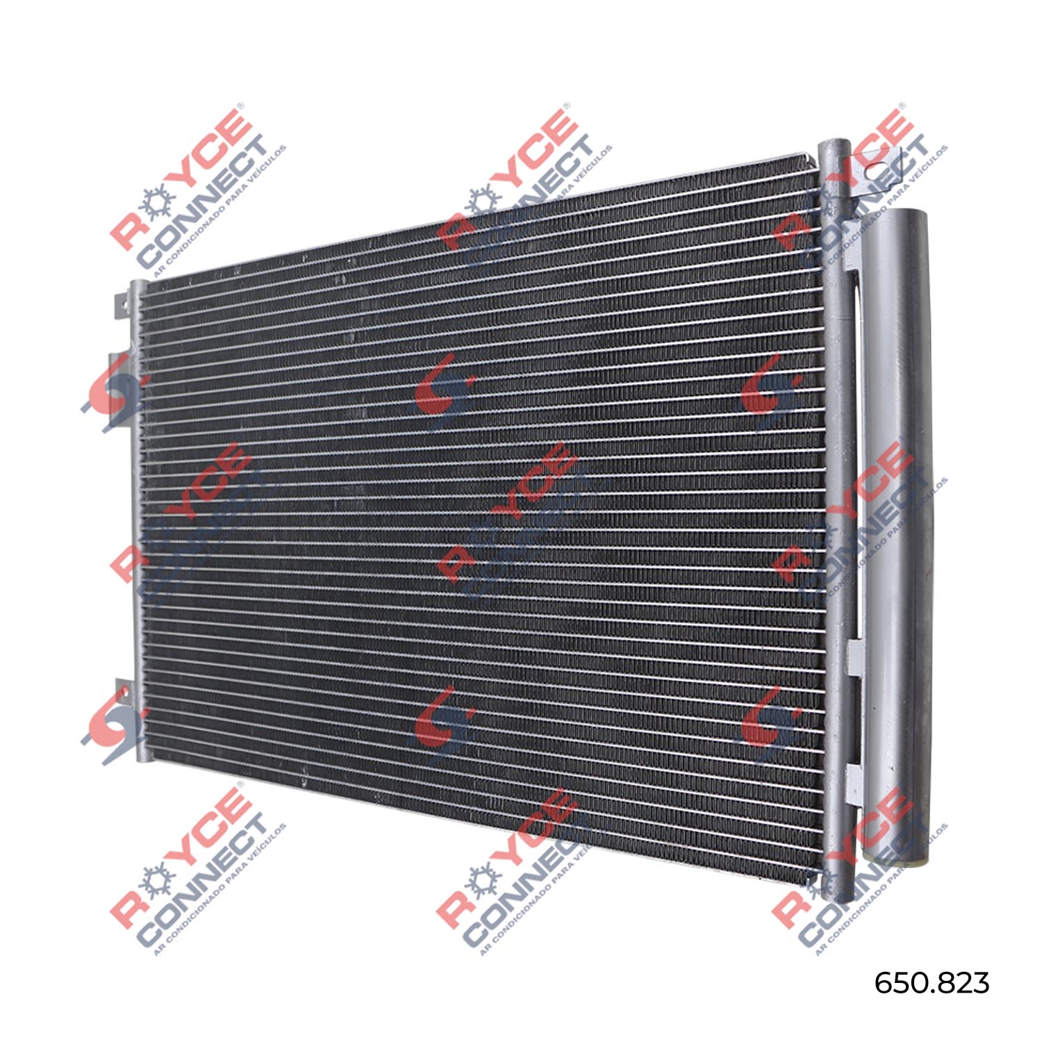 Condensador Fiat Novo Uno 2010>/ Palio 2012>/ Mobi 2017> Sistema Denso ...