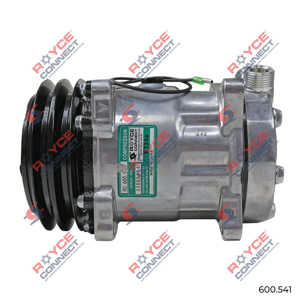Compressor Modelo AA7H15AA 7849 Máquina Trator New Holland TL100/ T5 ...