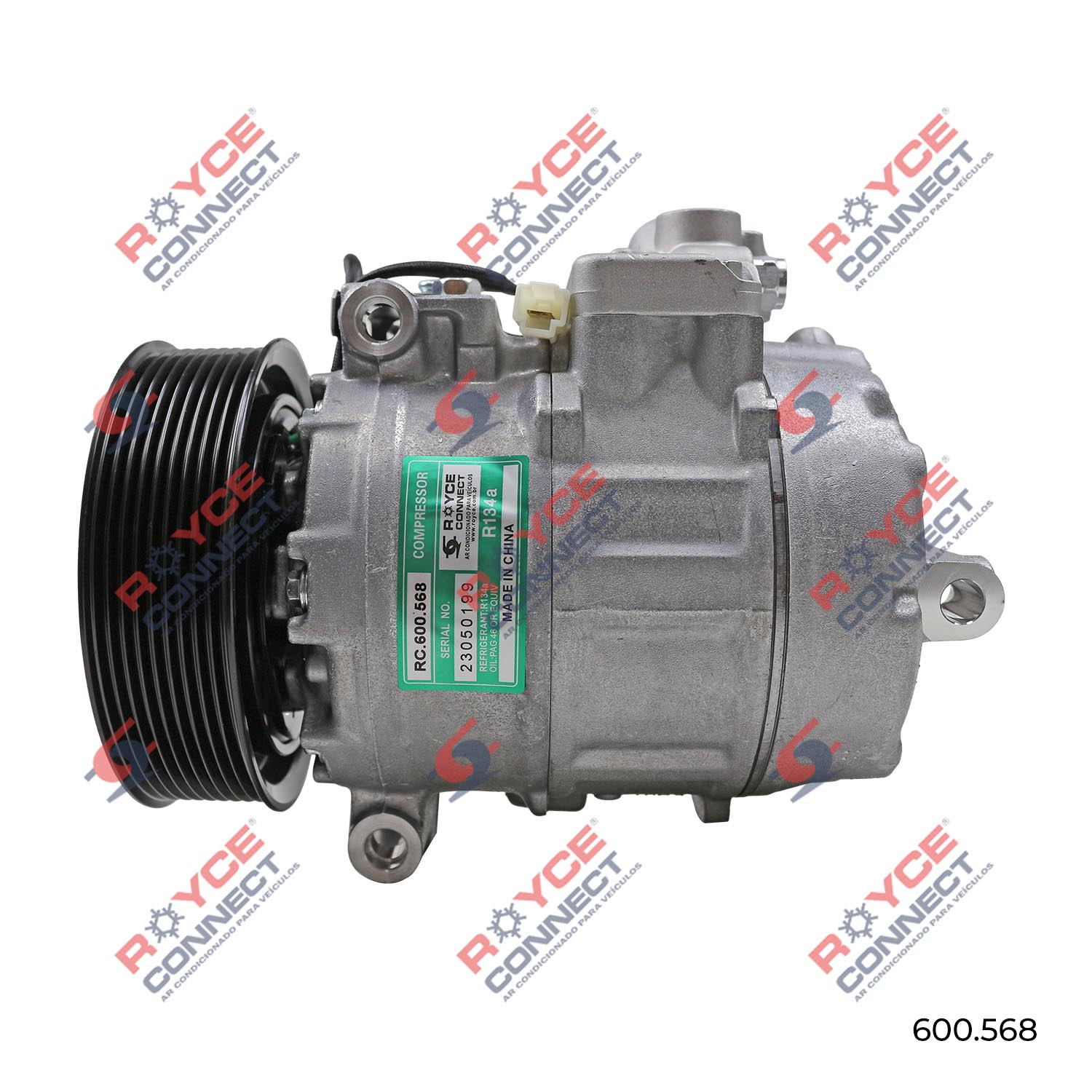 Compressor AA Modelo Denso 7SBU16C Caminhão Mercedes Benz Axor - 24 ...